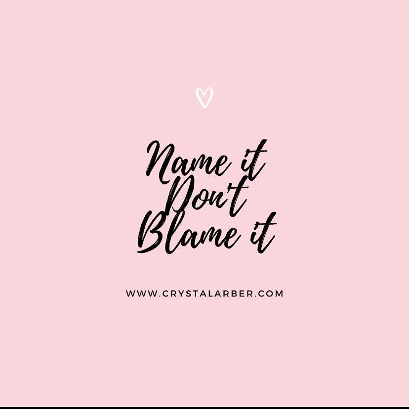 Name it! Don’t Blame it! – Worthit2bme